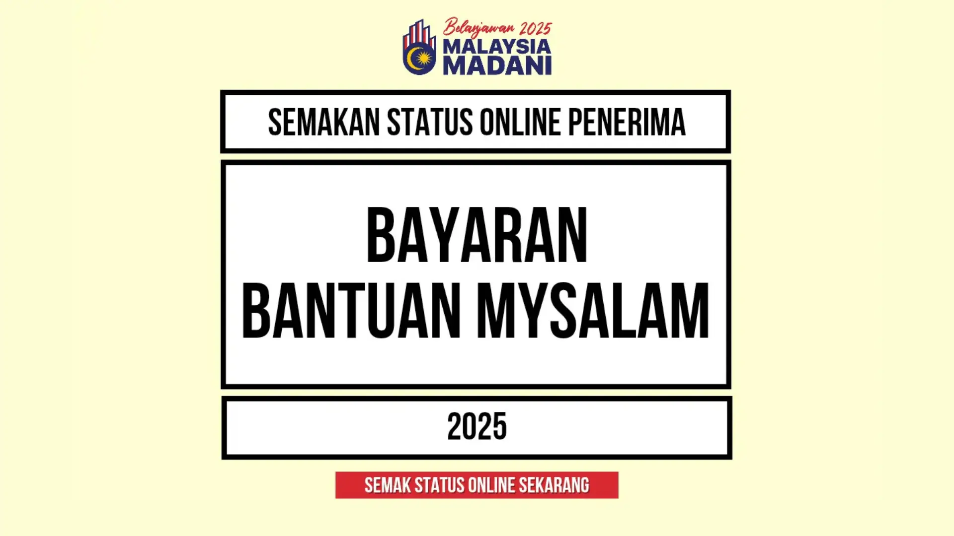 mySalam Login 2025: Semakan Kelayakan Online