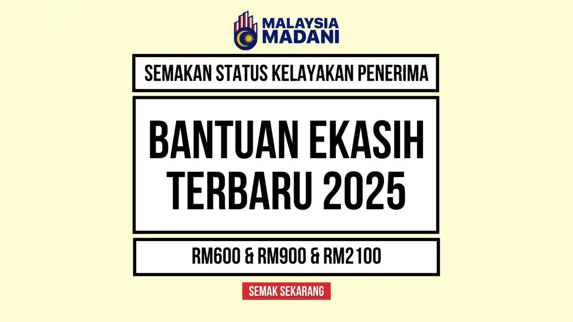 eKasih 2025: Semakan Kelayakan & Bantuan
